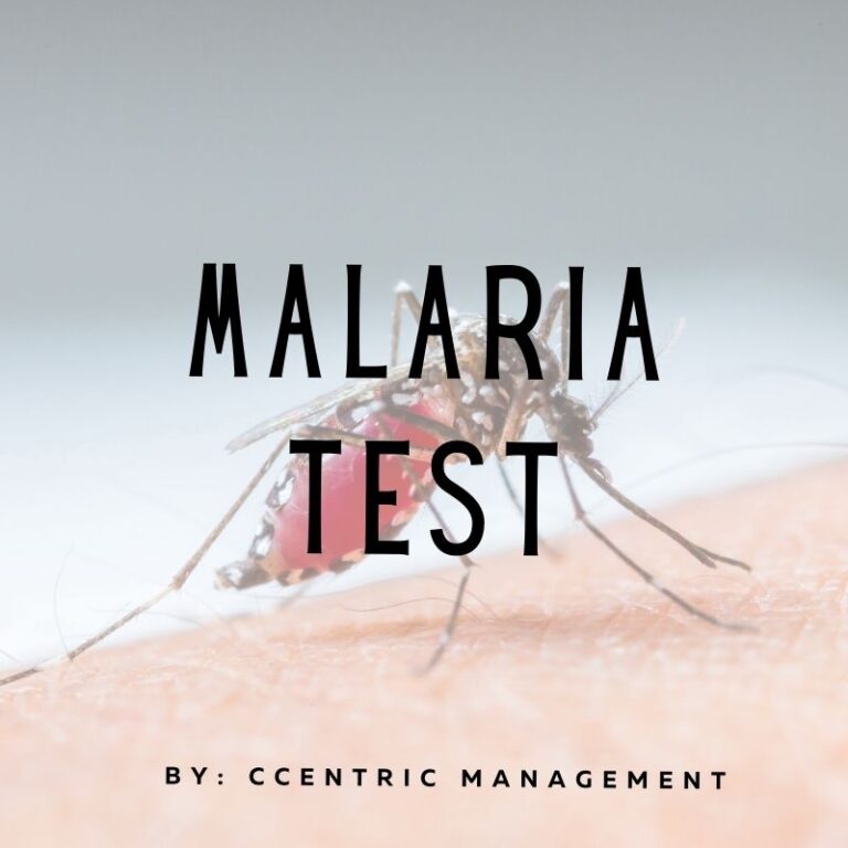 Malaria Pf/Pv Ag Rapid Test - C Centric Management